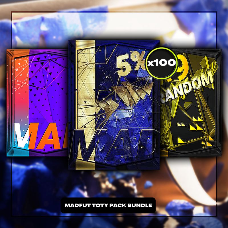 x100 MadFut TOTY Packs Bundle