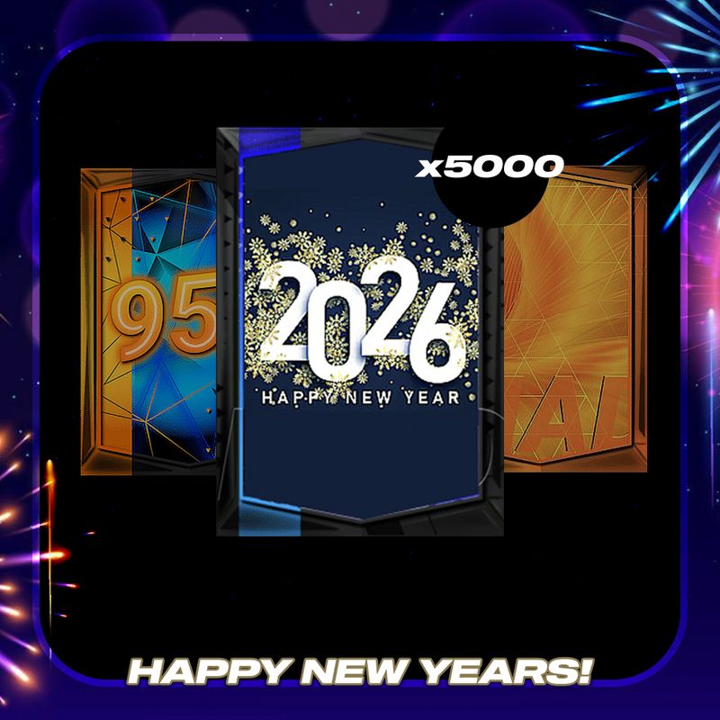 New Years x5000 Packs Bundle