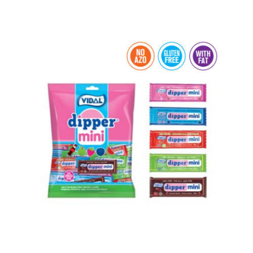 VIDAL DIPPER MINI ASSORTED FLAVOURS (60 GR)