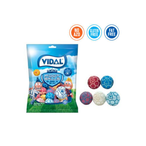 VIDAL FOOTBALLS BUBBLE GUM (90 GR)
