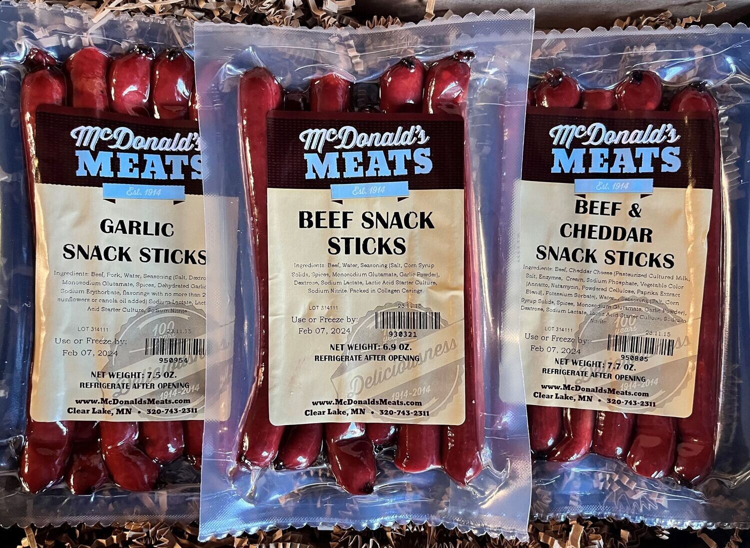 Snack Sticks Trio Gift Box