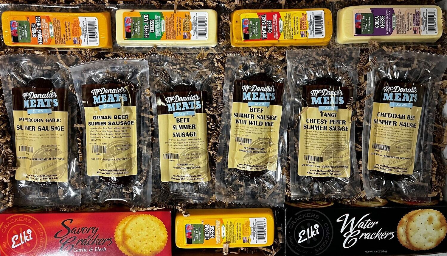 Summer Sausage Sampler Gift Box
