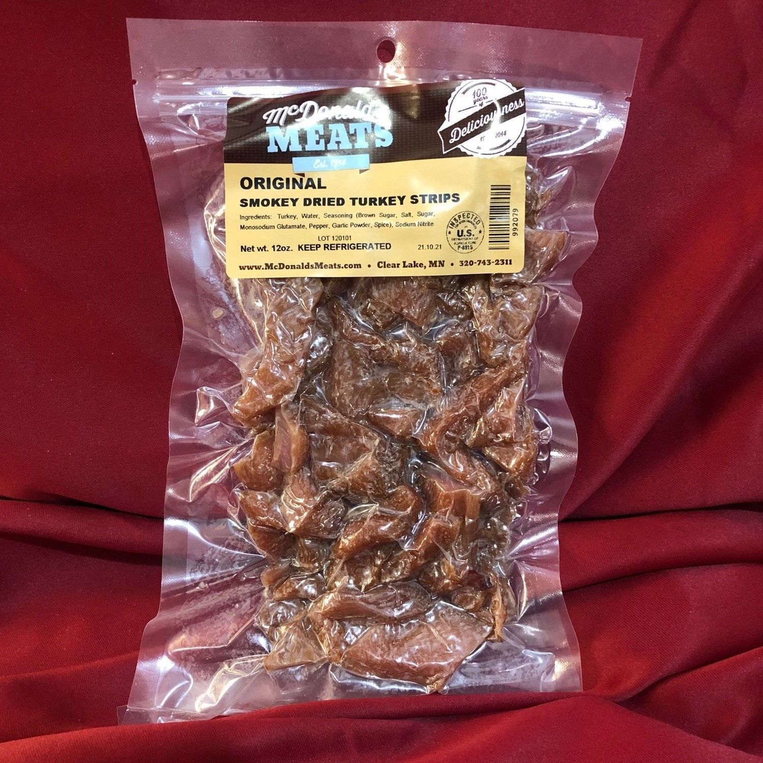 Original Smokey Dried Turkey Strips (10.5oz)