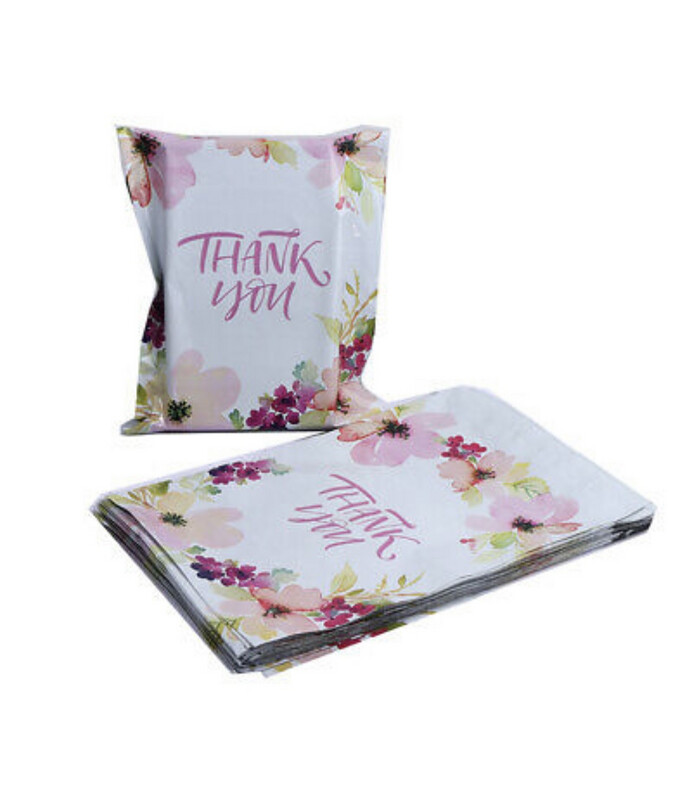 Poly Mailer 10x13" - Floral