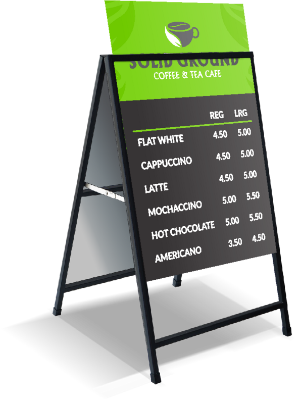 Steel A-Frame with Inserts