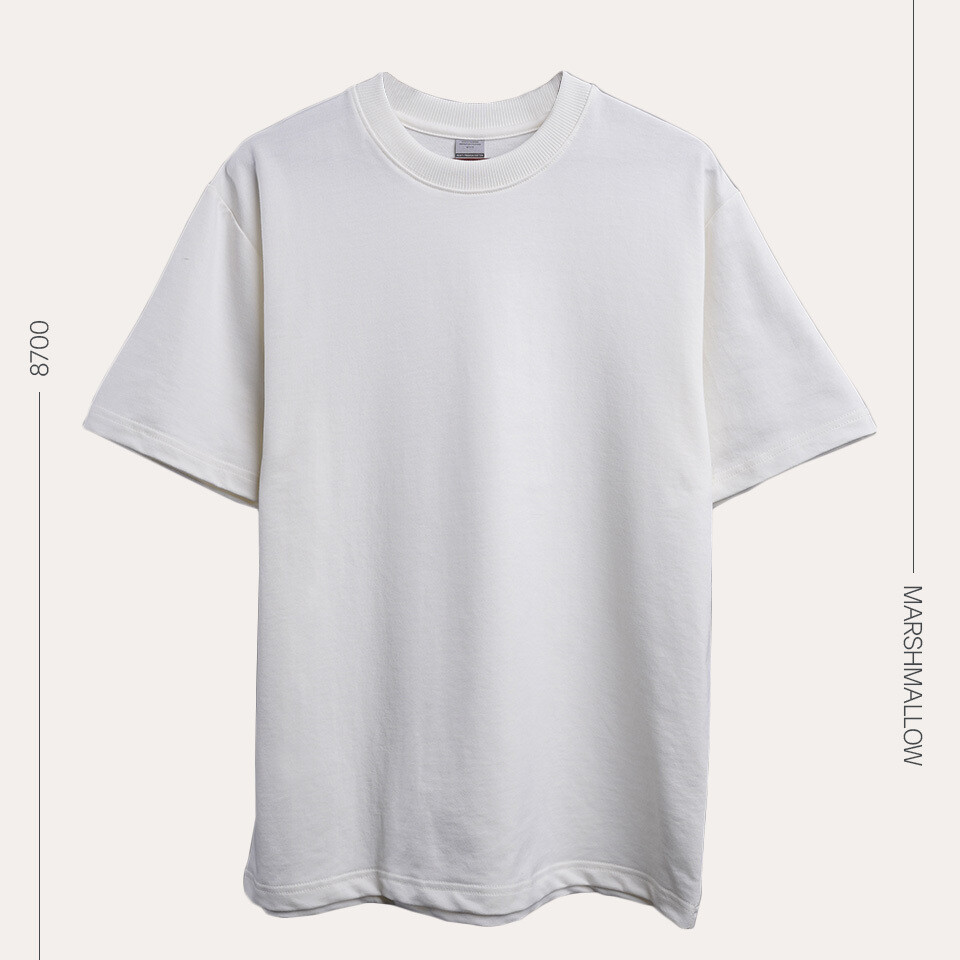 8700B - Heavy Oversized French Terry Shirt (BY PACK-10 PCS)