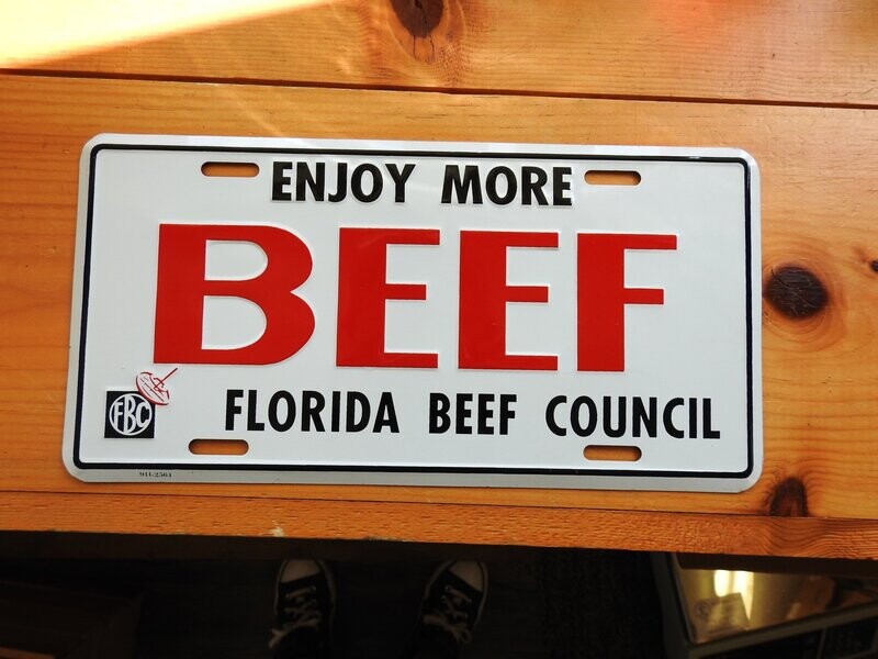 BEEF Car Tag