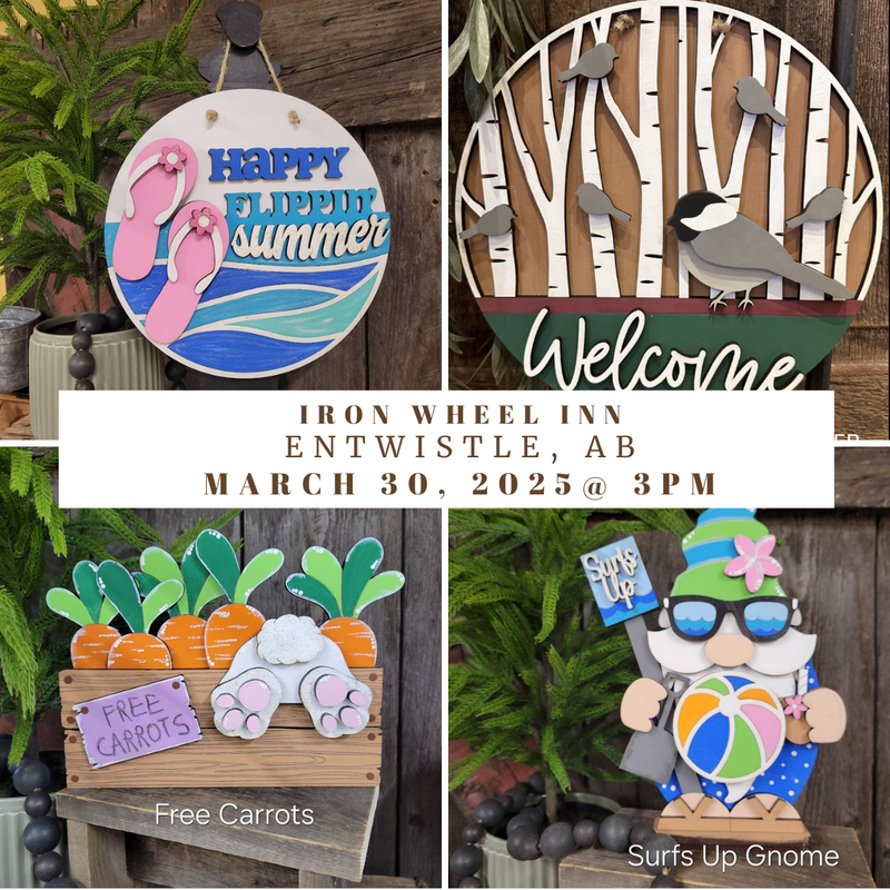 IRON WHEEL INN - MARCH 30 -3:00 PM