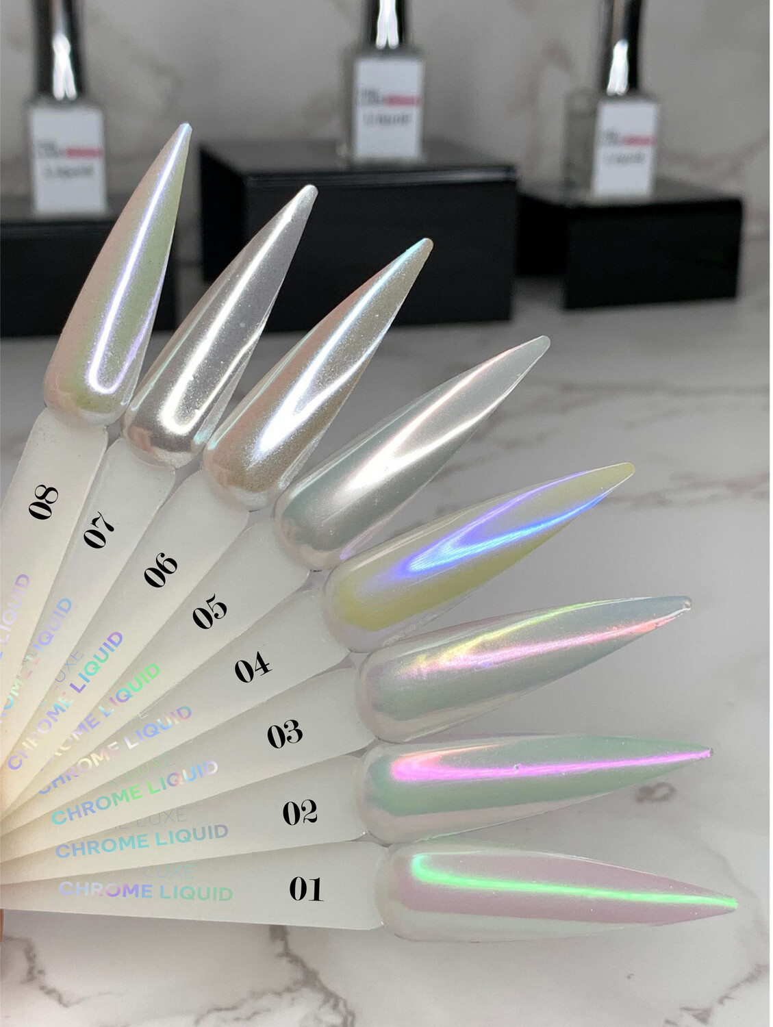 Full Set Chrome liquid- 8 Colors