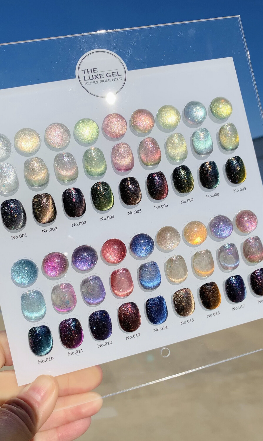 Glazed Cateye- Full Set 18 Colors