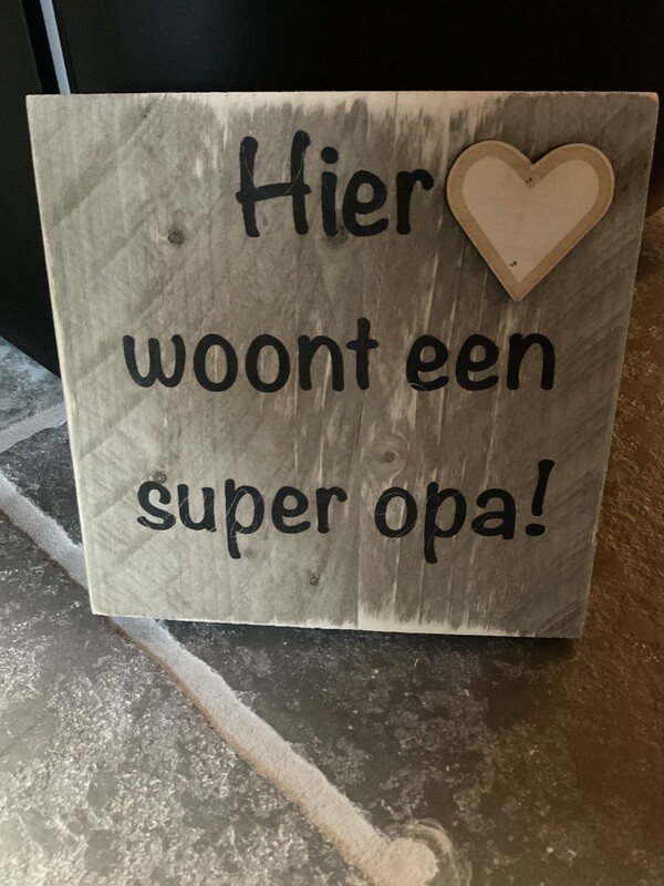 Notalgisch foto & Tekstbordjes