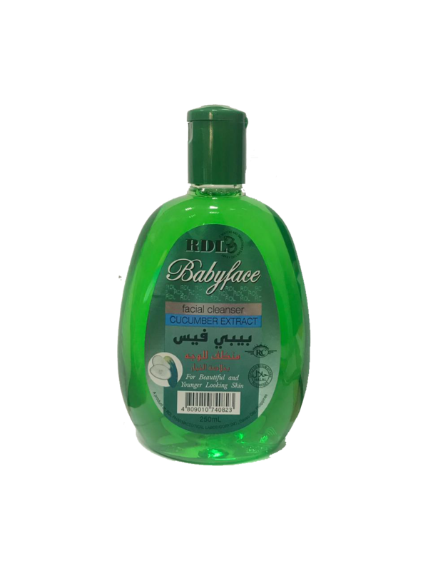 RDL Baby Face Facial Cleanser Cucumber Extract 250ml