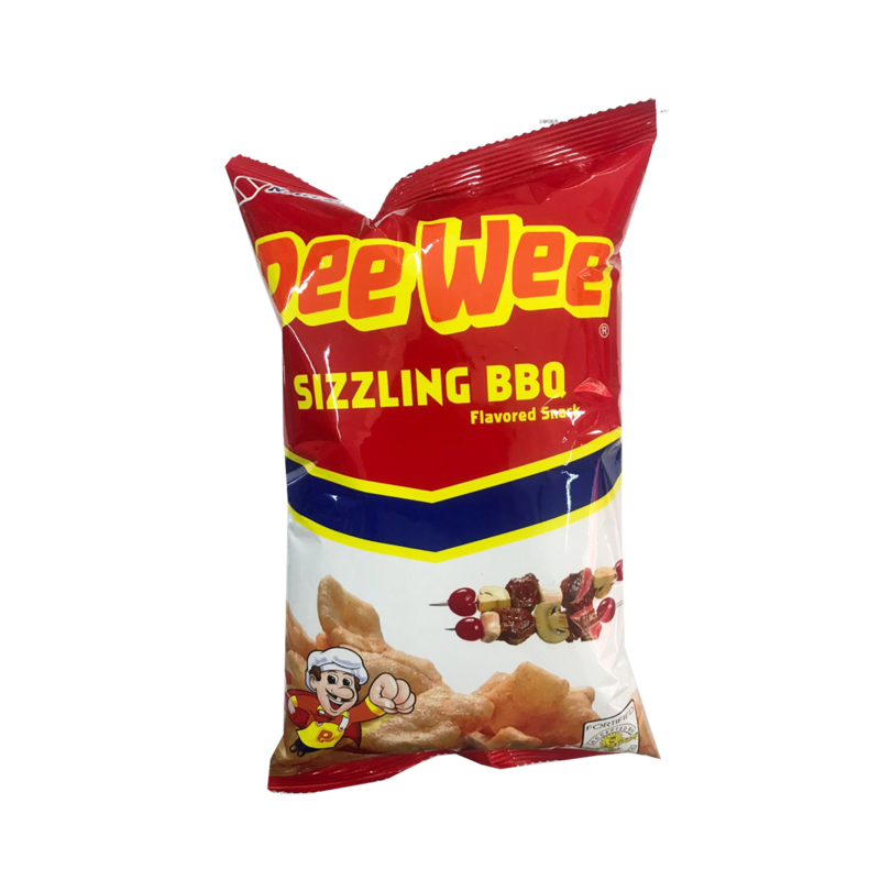 Peewee Sizzling BBQ Flavored Snack 60g (small)