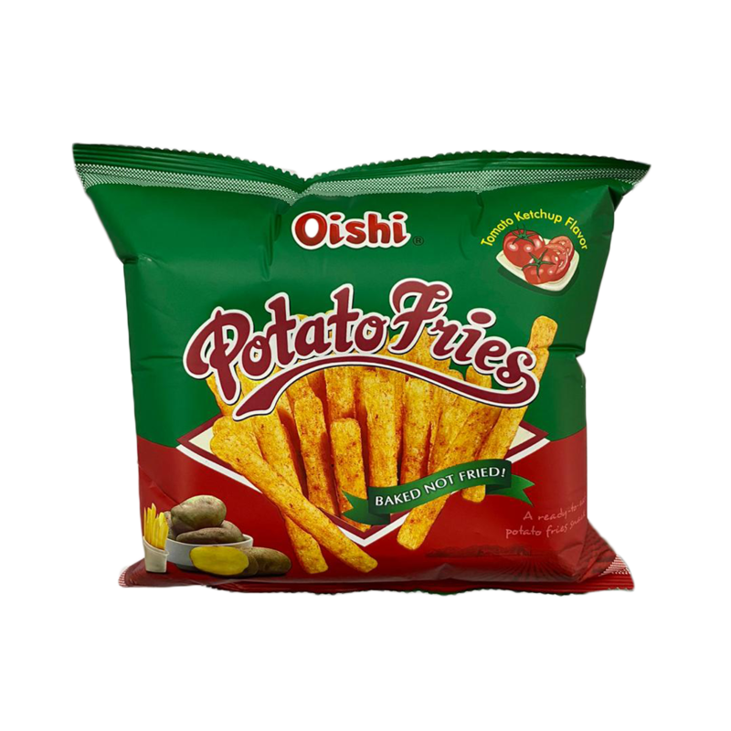 Oishi Potato Fries Tomato Ketchup Flavor 50g