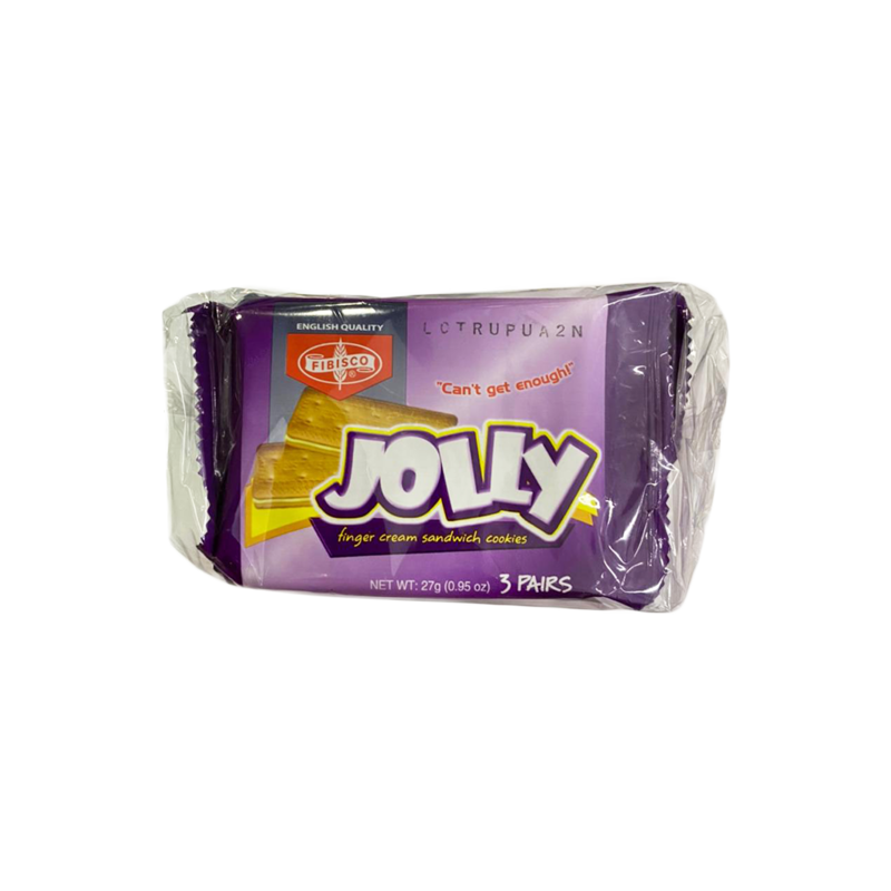 Fibisco Jolly Finger cream Sandwich Cookies 25g (3 Pairs)