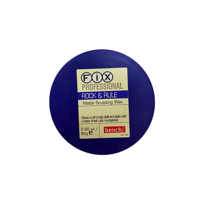 Bench Fix Professional Rock & Rule Matte Sculpting Wax 80g