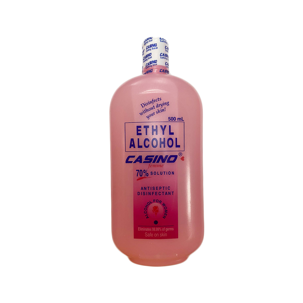 Casino Ethyl Alcohol 70% Solution 500ml (Pink)