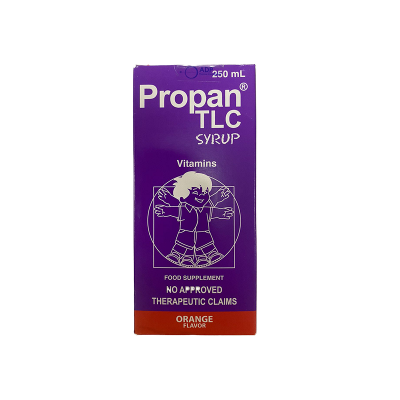 Propan TLC Syrup Orange Flavor 250ml