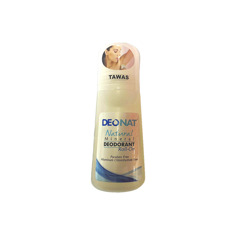 Deonat Natural Mineral Deodorant Roll On (Tawas) 65ml