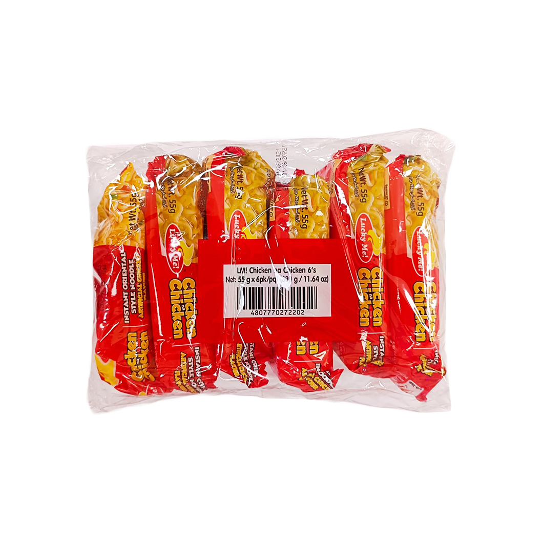 Lucky Me Instant Noodles Chicken Flavor 6pc Lucky Me Instant Noodles Chicken Flavor 6pc