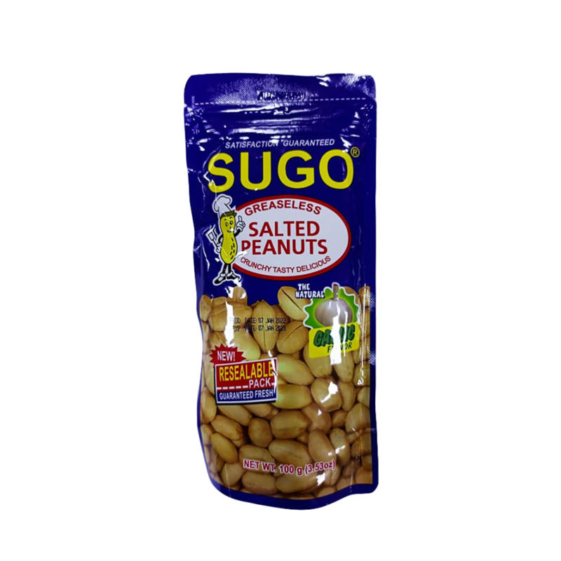 Sugo Greaseless Peanuts Garlic Flavor 100g