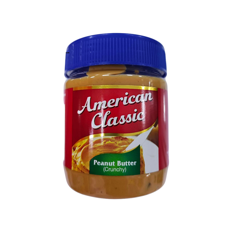 American Classic Peanut Butter (Crunchy) 340g