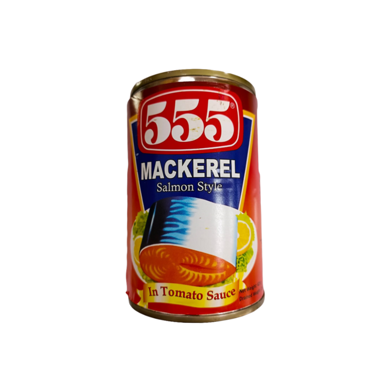 555 MACKEREL SALMON STYLE IN TOMATO 425G