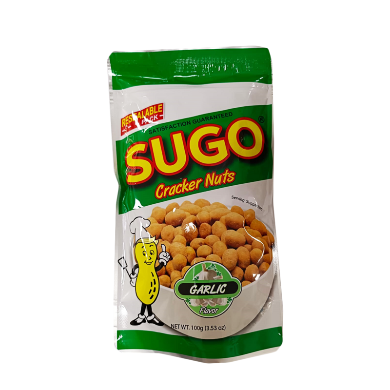Sugo Cracker Nuts Garlic 100g