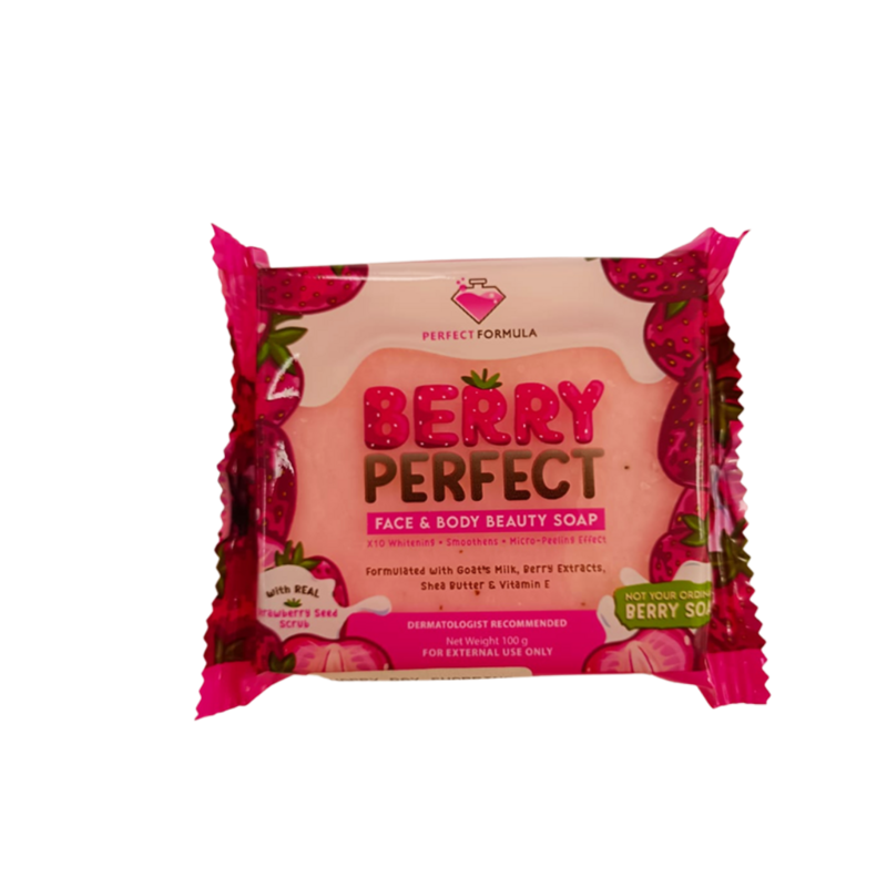 Perfect Formula Berry Perfect Face & Body Soap 100g