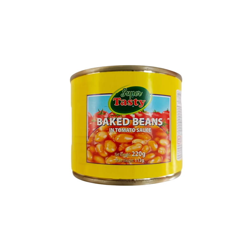 Super Tasty Baked Beans in Tomato Sauce 220g