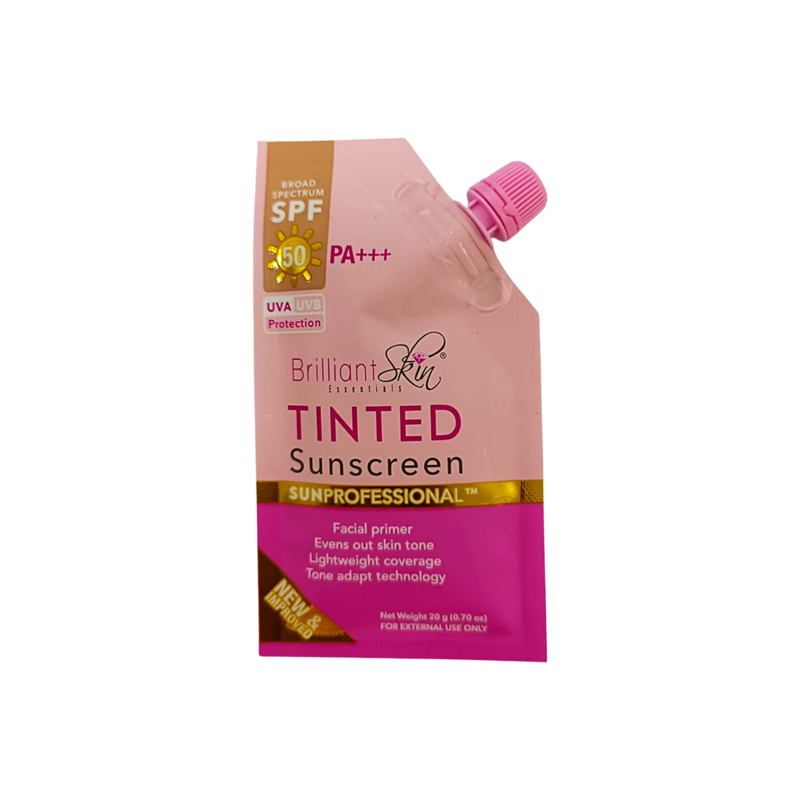 Brilliant Skin Tinted Sunscreen SunProfessional Facial Primer SPF 50 ...
