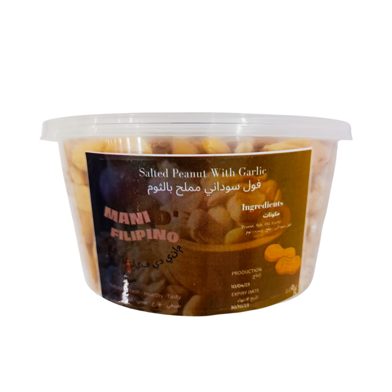 Mani D' Filipino Roasted Peanut with Garlic 220g