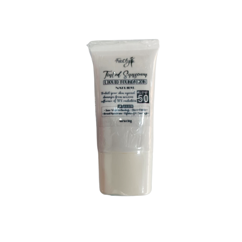 Fabstyle Tinted Sunscreen Liquid Foundation Spf50 30g