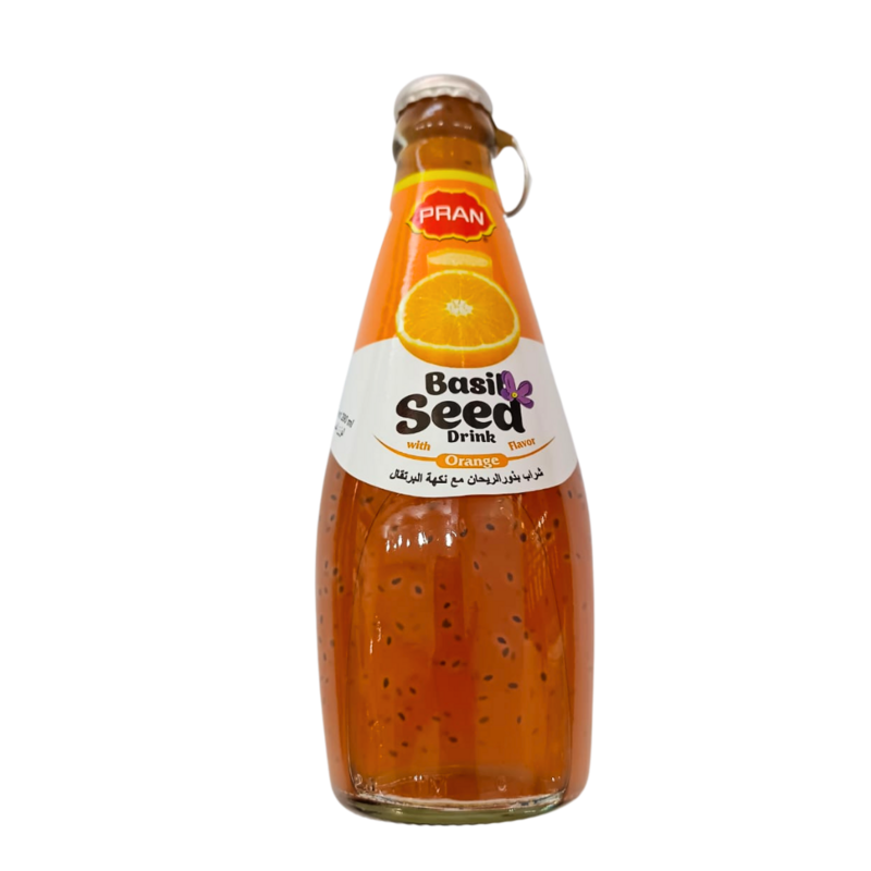 Pran Basil Seed Drink Orange 290ml