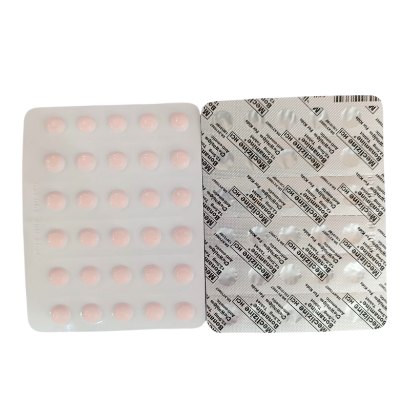 Meclizine Bonamine Chewables for Kids 12.5g (per pcs)