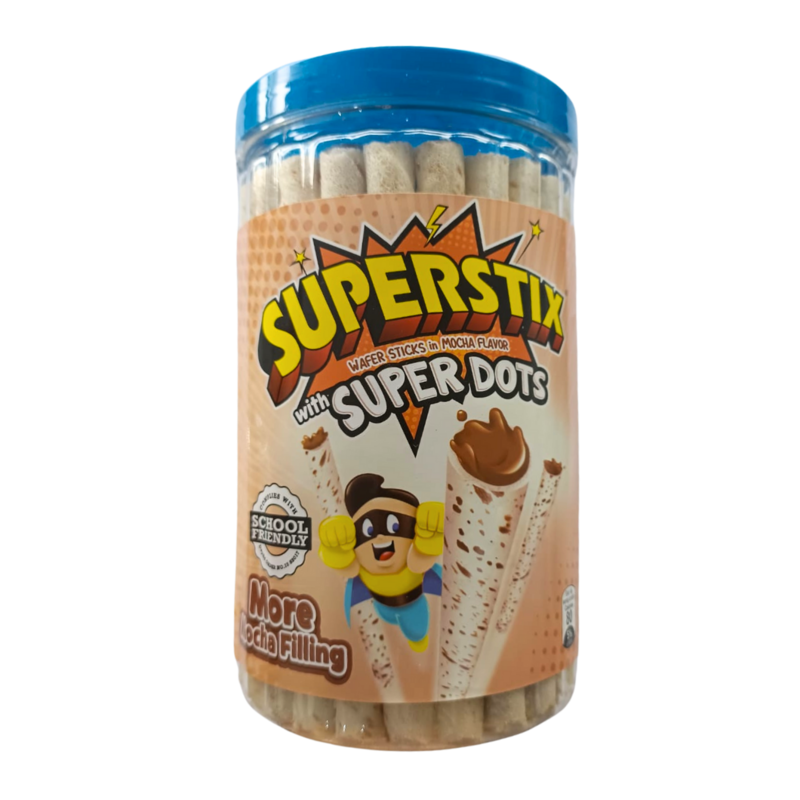 Superstix Superdots with Wafer Mocha Flavor 330g