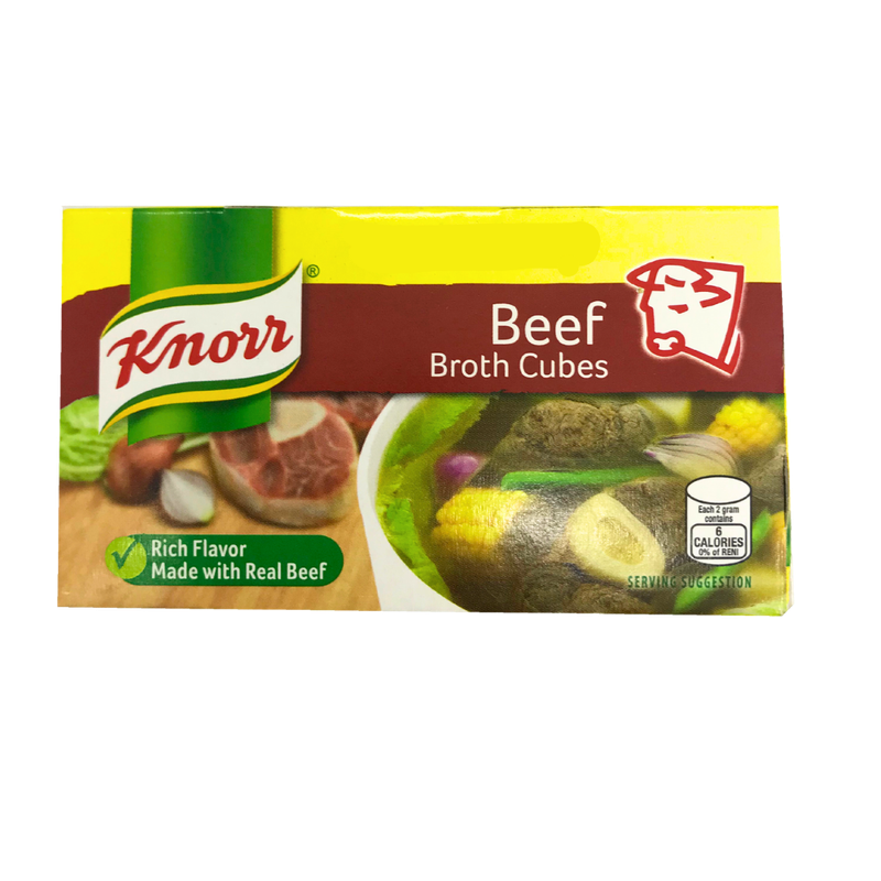 Knorr Broth Beef Cubes 6x60g