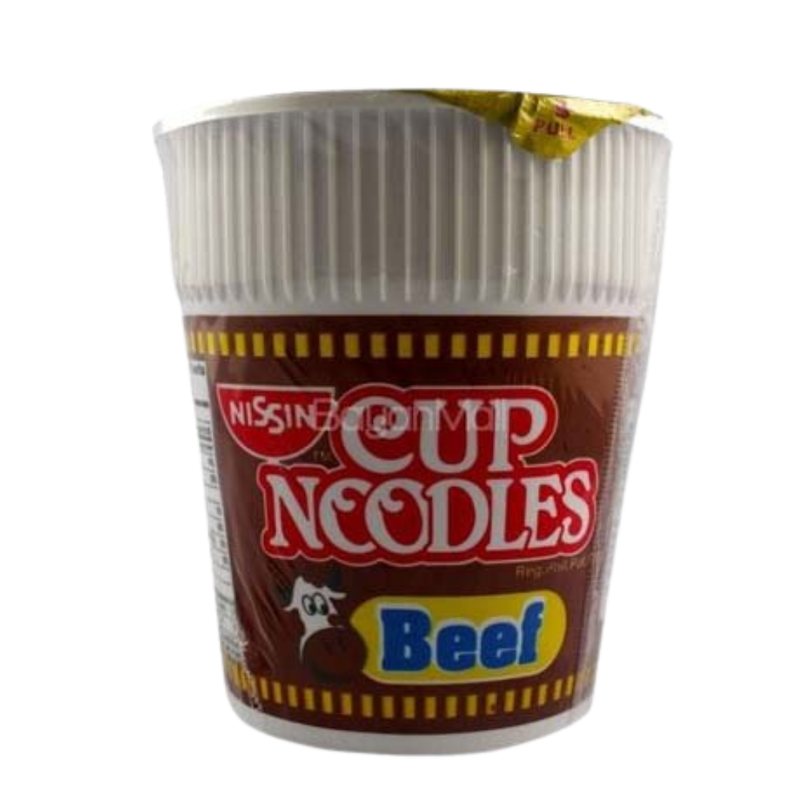 Nissin Cup Noodles Beef Flavor 60g