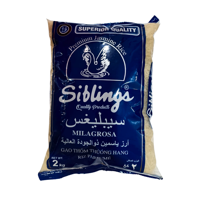 Siblings Milagrosa Jasmine Rice 2 kg