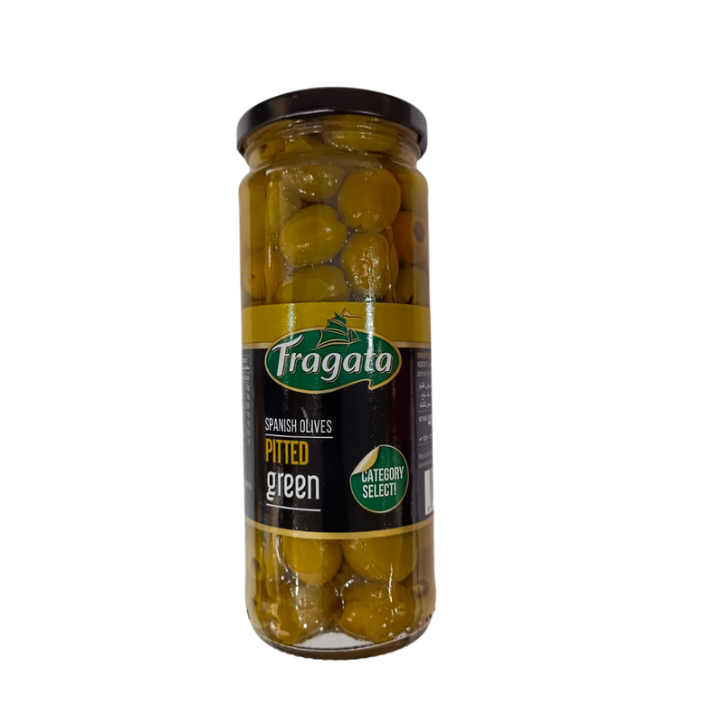 Fragata Spanish Pitted Green Olives 440g