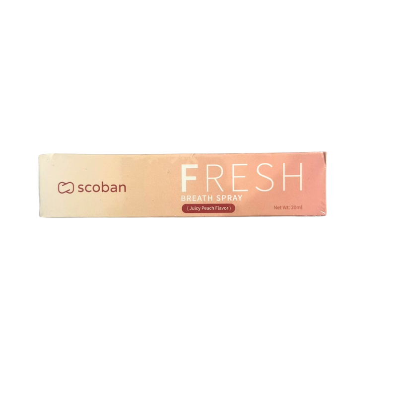 Scoban Fresh Breath Spray (Juicy Peach Flavor) 20ml