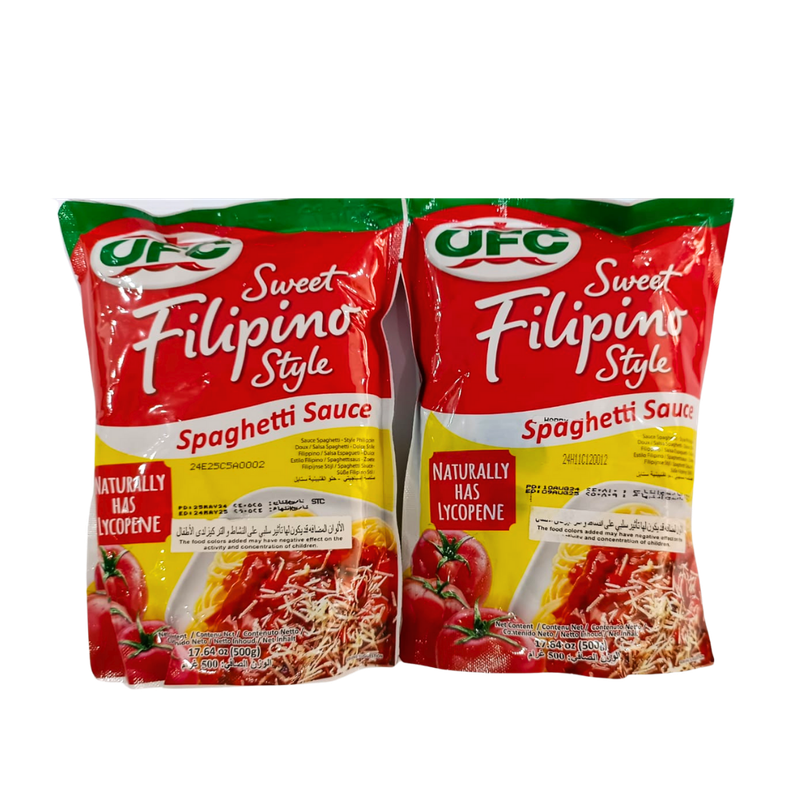 PROMO - UFC Spaghetti Sweet Filipino Style 500g x2