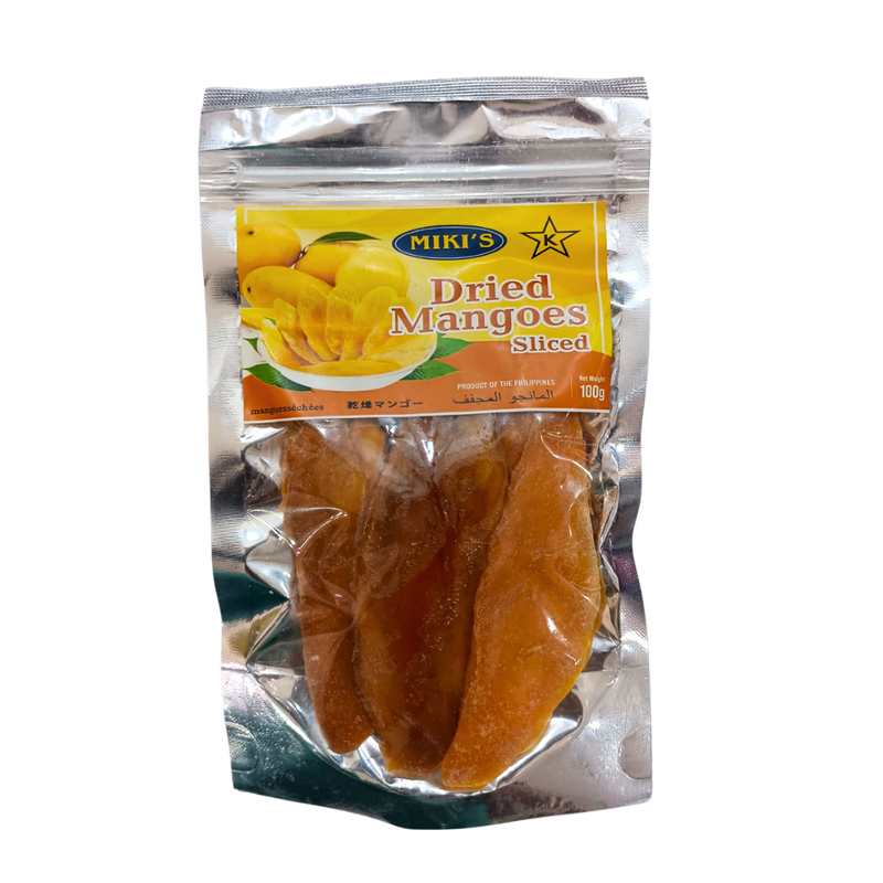 Miki Dried Mangoes Sliced 100g