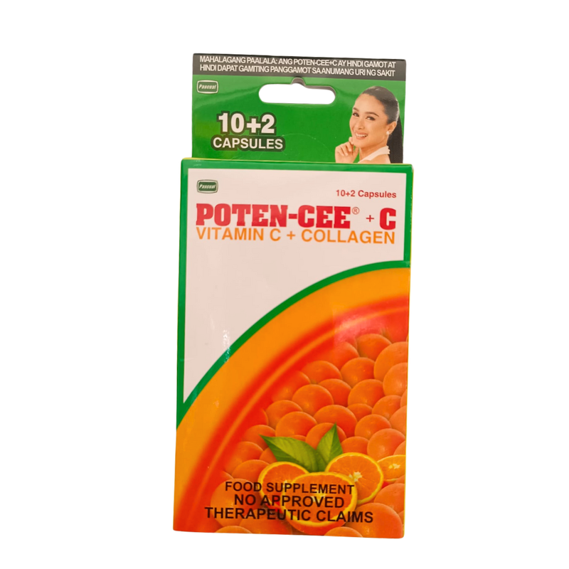 Poten Cee Vitamin C 12 Capsules
