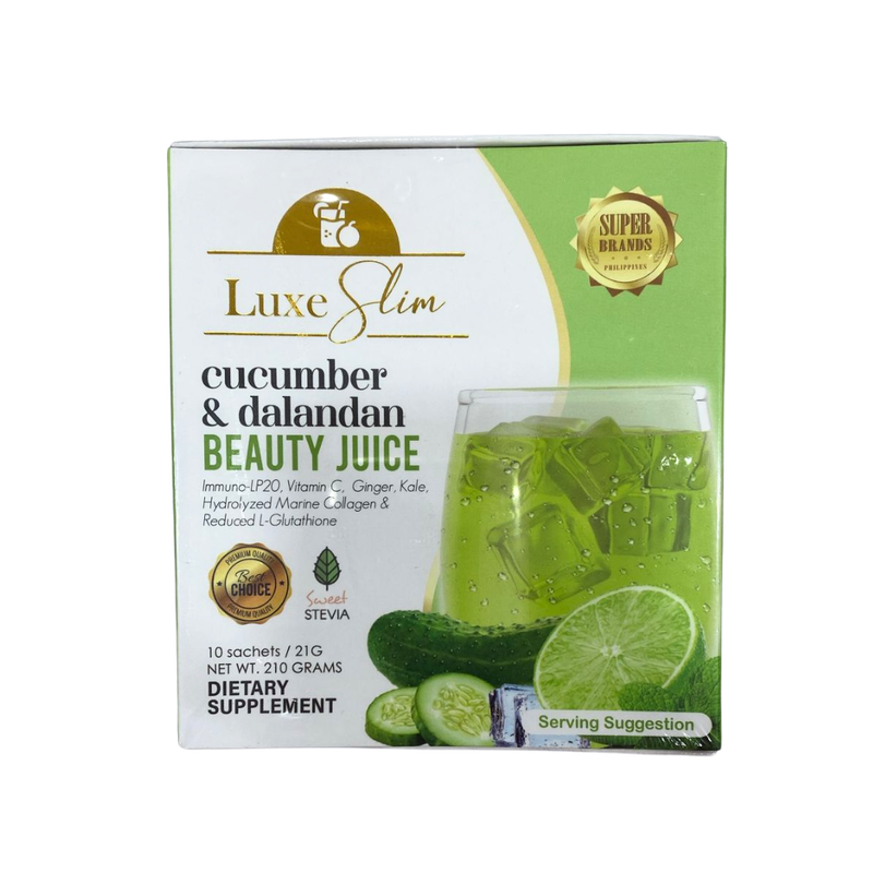 Luxe Slim Cucumber & Dalandan (10 Sachet)