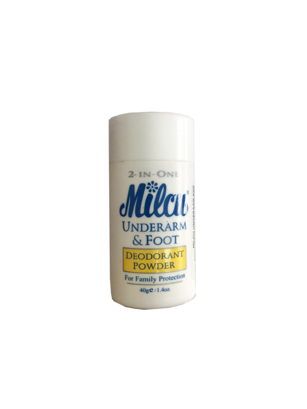 Milcu Underarm & Foot Powder 40g