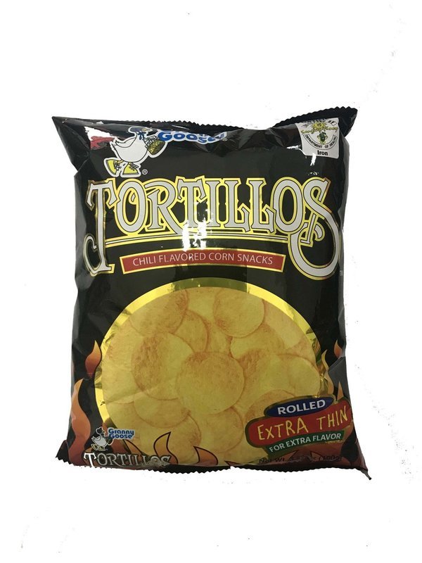 Granny Goose Tortillos Chili Flavored Corn Snacks 100g