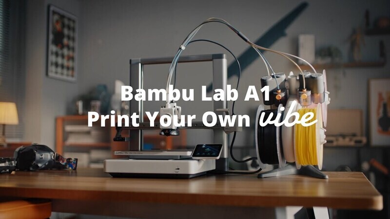 Bambu Lab A1 Multicolor 3D Printer in Pakistan | 3DPRINT.PK
