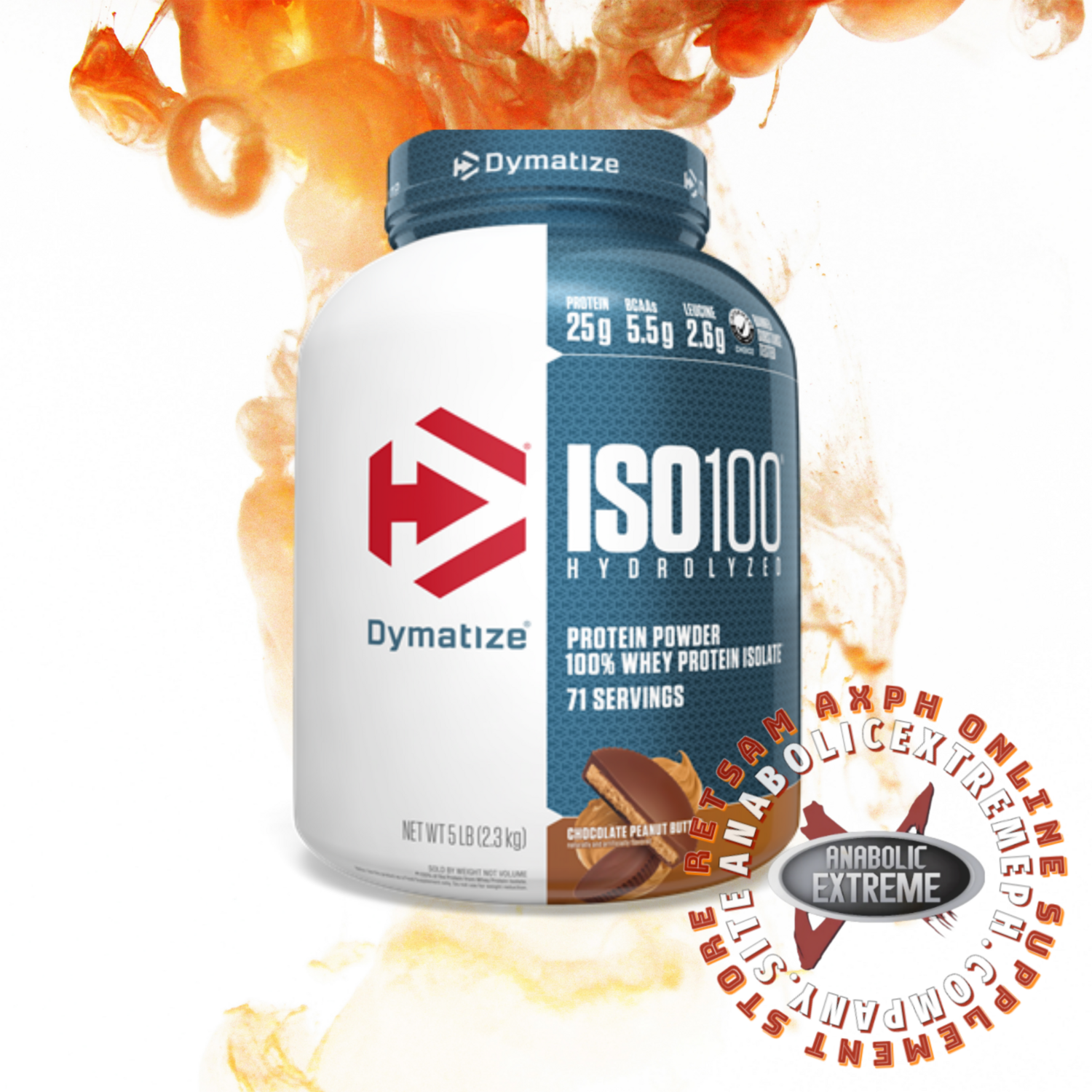 DYMATIZE ISO100 HYDROLYZED 100% WHEY PROTEIN ISOLATE