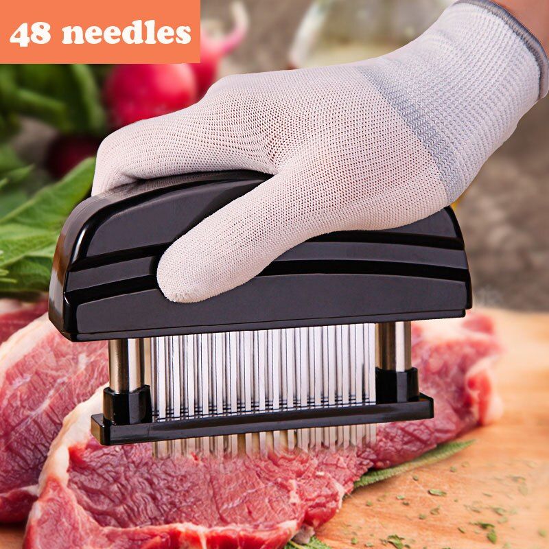48 Blades Needle Meat Tenderizer Stainless Steel Knife
